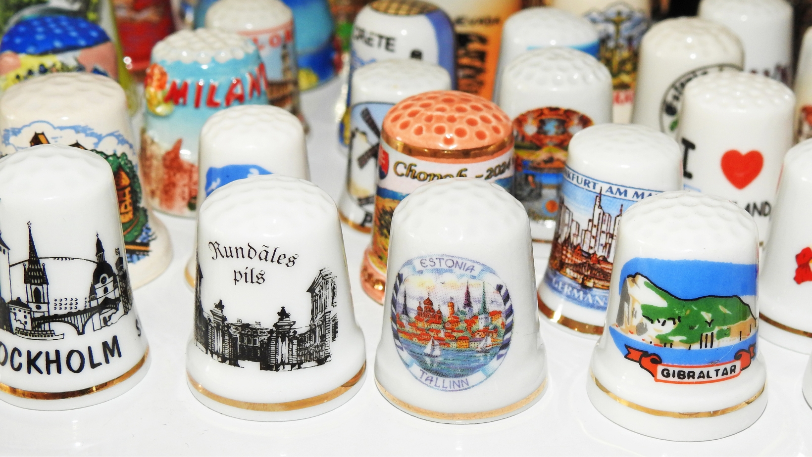 Colección de dedales